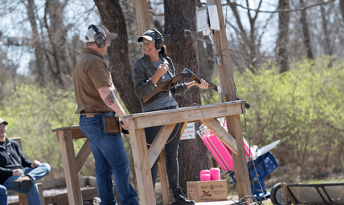 White Flyer Targets Donates to NSSF First Shots Shotgun Programs • NSSF