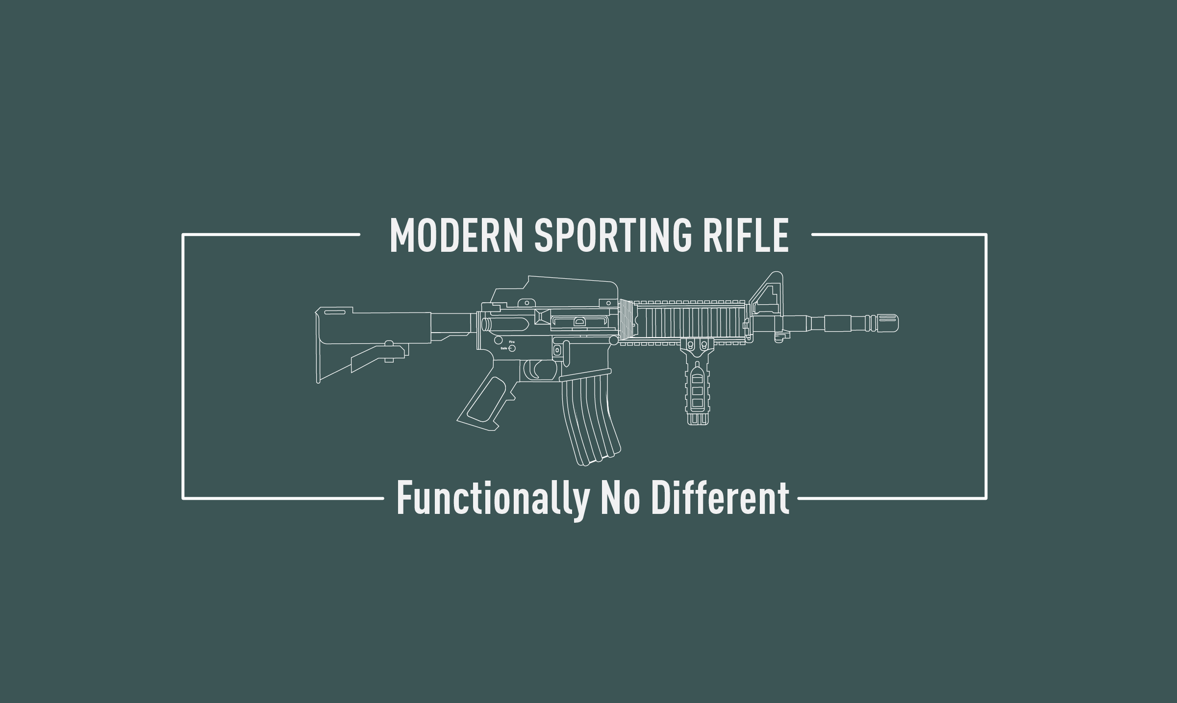 AR-15 is Semi-Automatic — Most Commonly Owned Type of Firearm