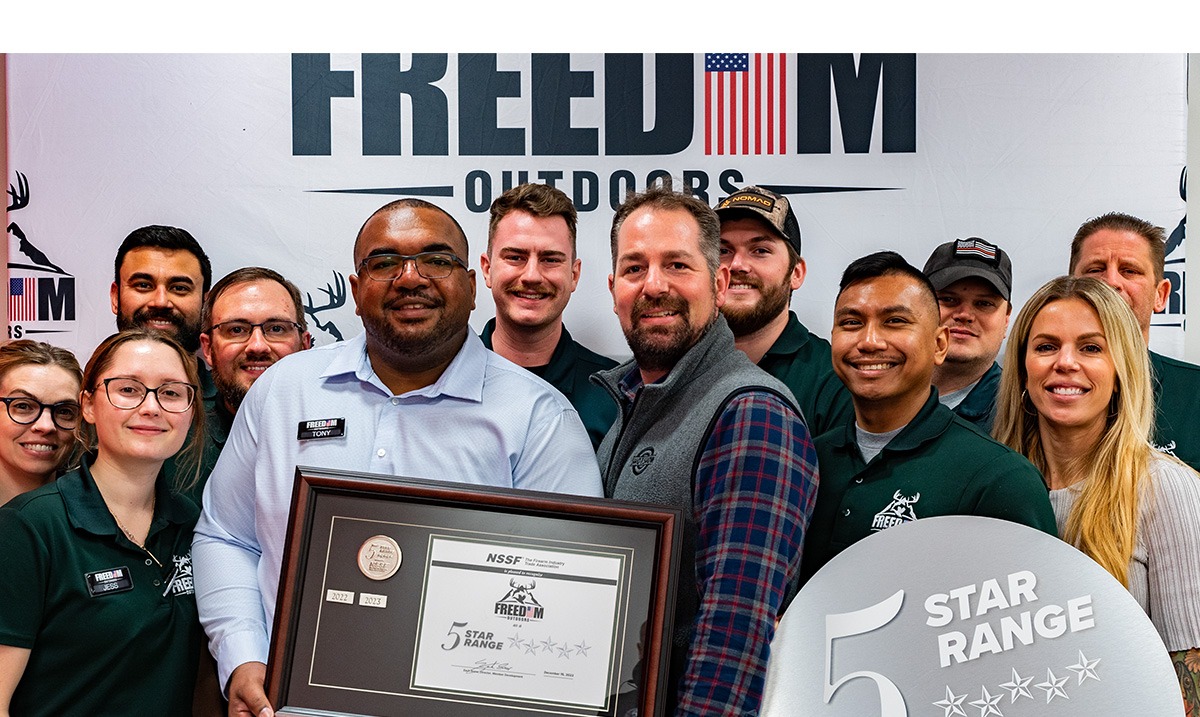 Freedom Outdoors Awarded NSSF Five-Star Range Rating • NSSF