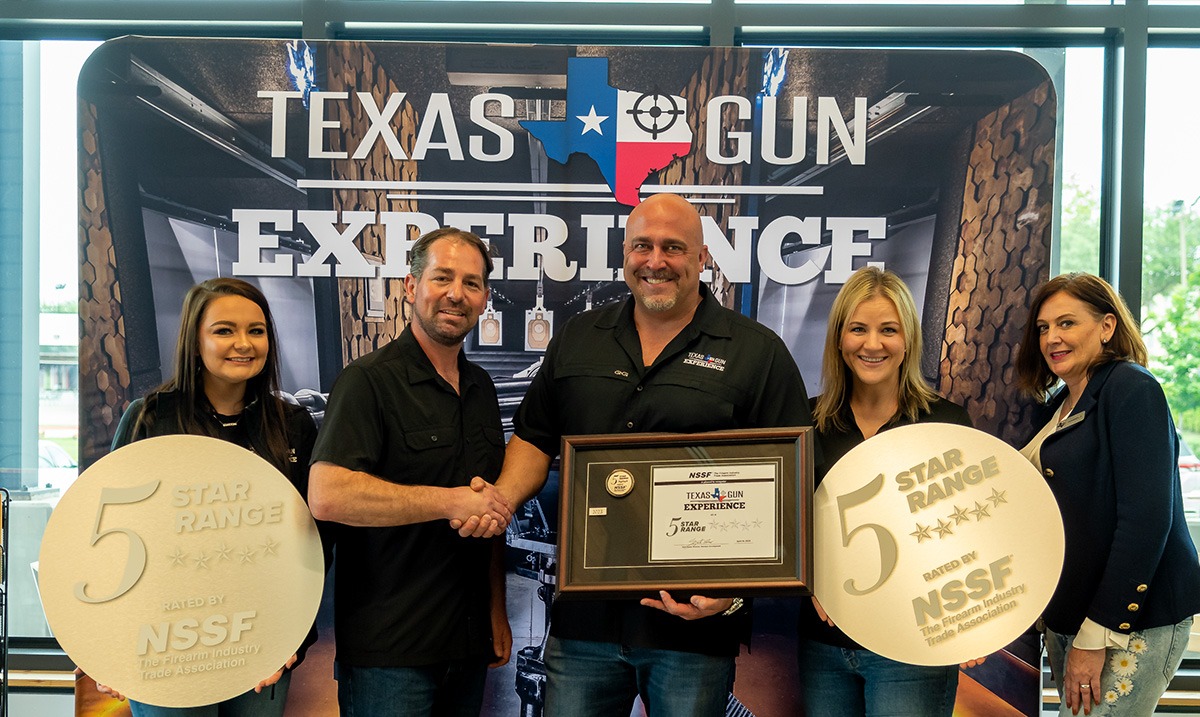 Texas Gun Experience Earns NSSF Five-Star Range Rating • NSSF